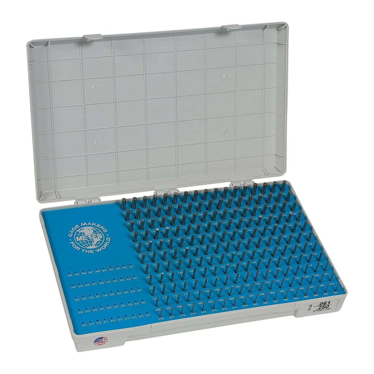 Meyer Gage Class Z Pin Gage Set M1MMP-Plus 1.52 to 7.70 mm