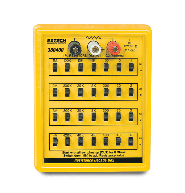 Extech 380405 Caja de décadas de capacitancia - Masterlab2